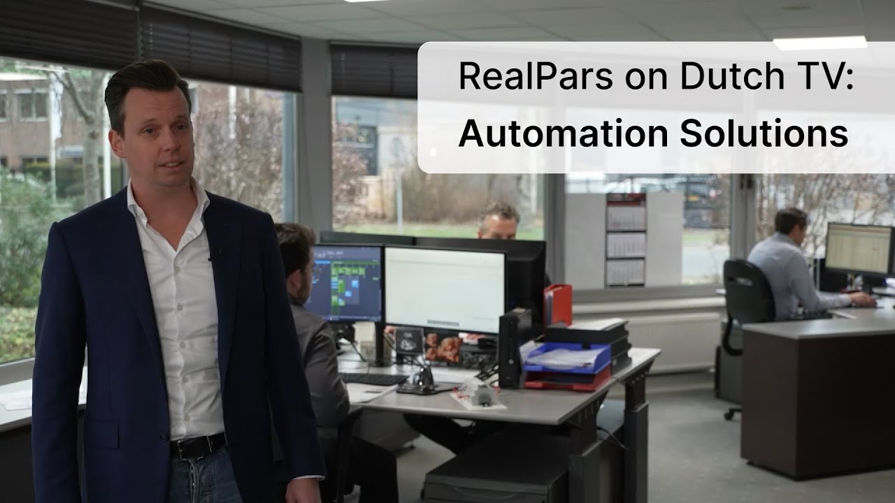 RealPars on Dutch TV: Automation Solutions - YouTube