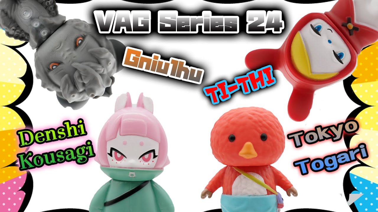 Designer Toy Introduction: VAG Series 24! Cute little SOFUBI is so much fun! - YouTube