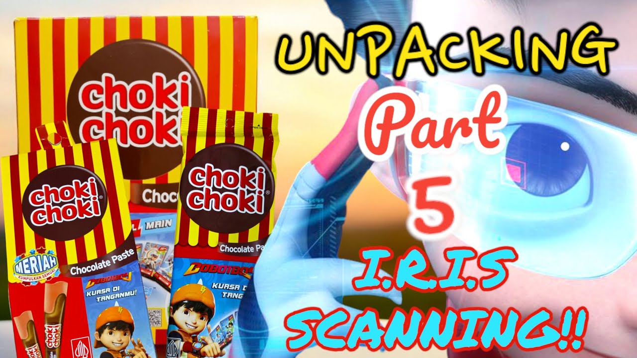 Choki-Choki Monsta Galaxy Card Unboxing - Use I.R.I.S Ejen Ali ??? # ...