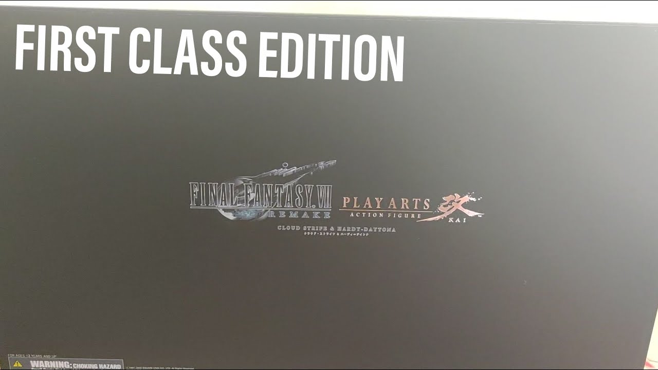 Final Fantasy 7 Remake First Class Edition (Collectors Edition ...