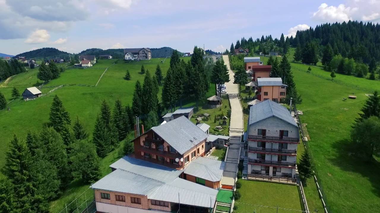 Resort EuroPark Fundata - Prezentare din drona - YouTube