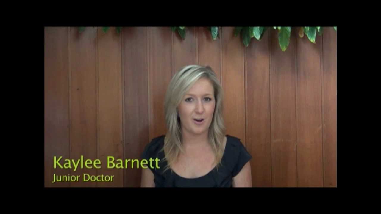 Kaylee Barnett, Junior Doctor, Tasmania - YouTube