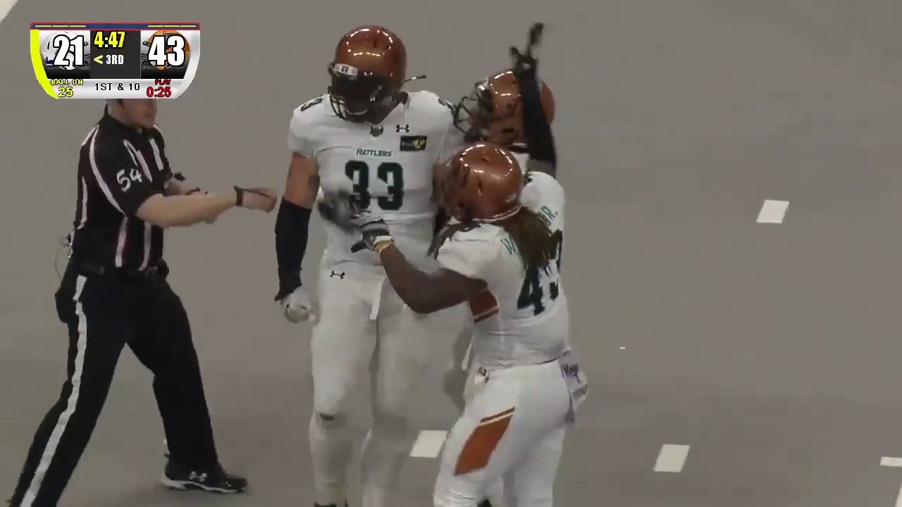 Connor Flagel #33 Arizona Rattlers (4 Game Highlight) - YouTube