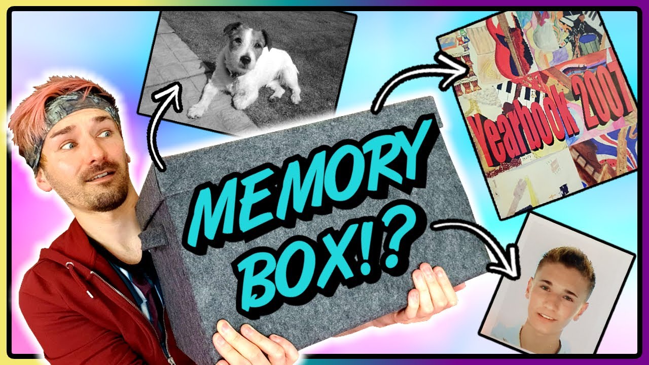 What's In My Memory Box/Keepsake Box? (Old School Yearbook, Old Photos ...