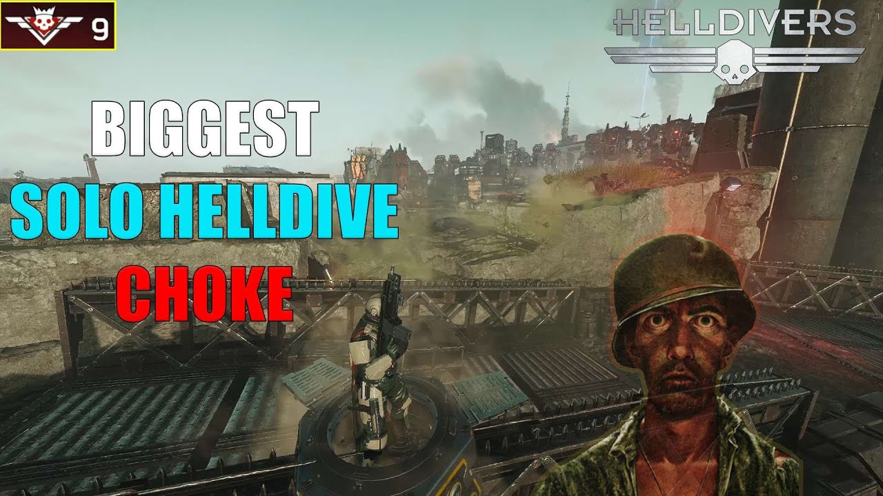 Helldivers 2 (HARDEST difficulty Helldive SOLO LVL 14) Automation Control Mission - YouTube