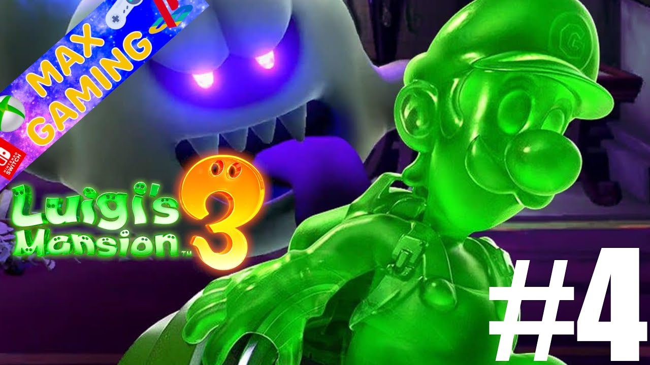 J’AI UN DOUBLE FAIT EN SLIME ! Luigi’s Mansion 3 Gameplay #4 - Max ...