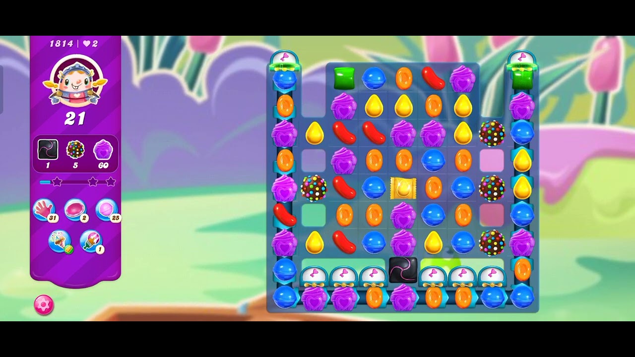 candy crush level 1814 - YouTube