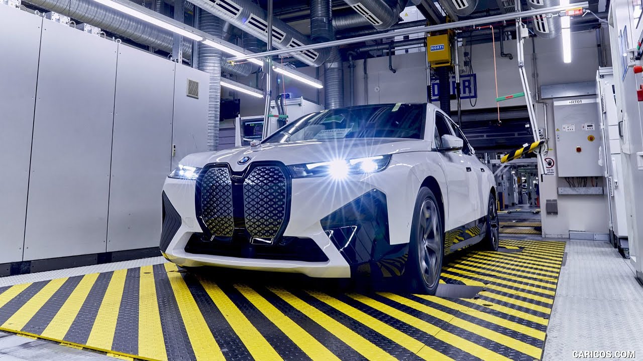 BMW iX 2022 Production at factory in Dingolfing - YouTube