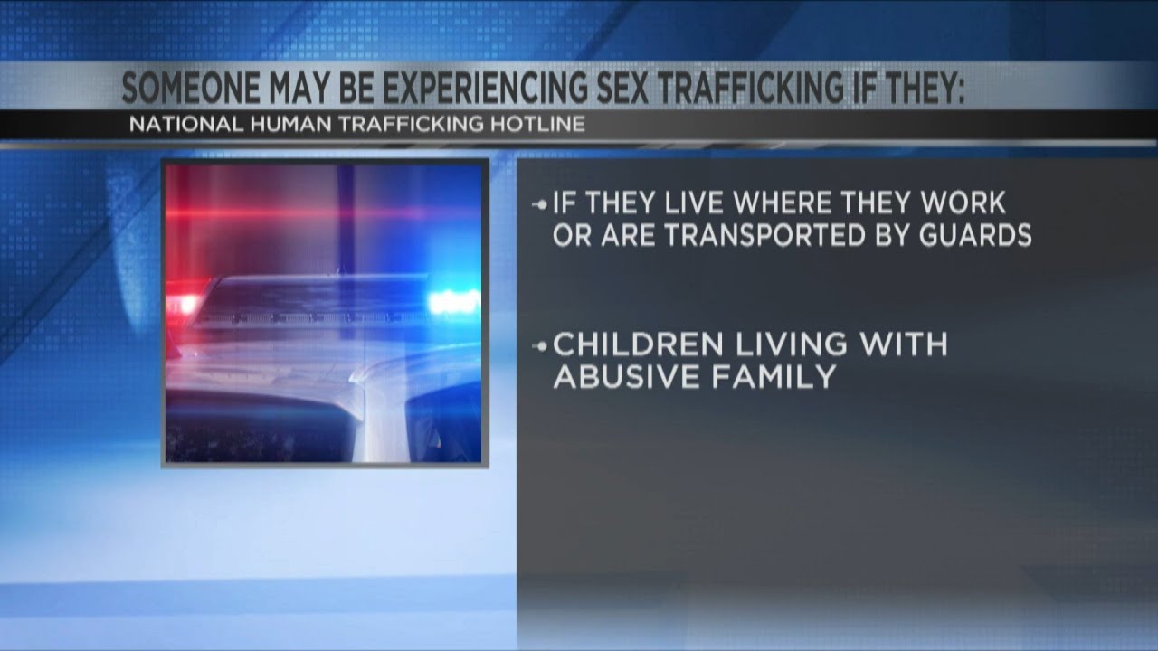 Tips from National Human Trafficking Hotline - YouTube