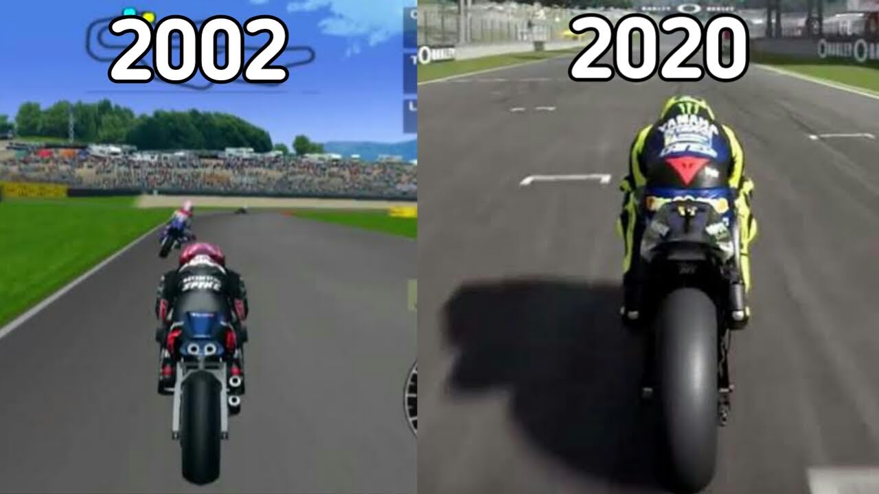 EVOLUTION of MotoGP Games (2002-2020) - YouTube