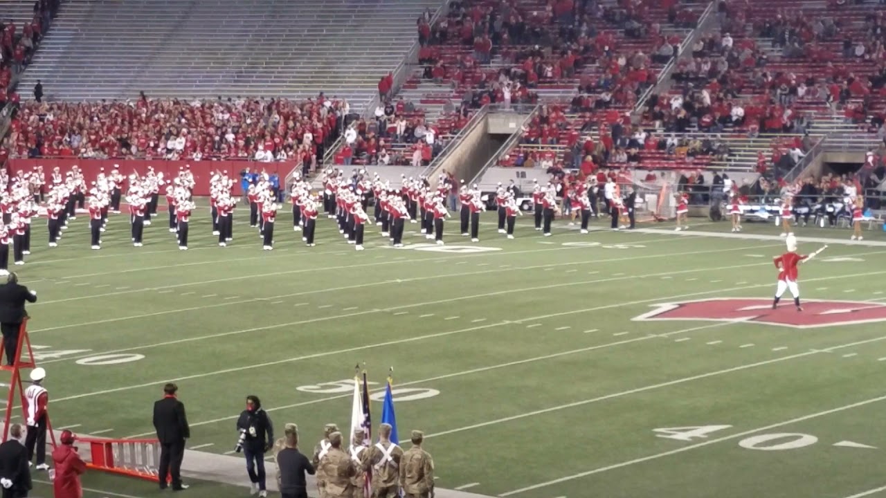 wisconsin badger marching band 10-16-2021 - YouTube