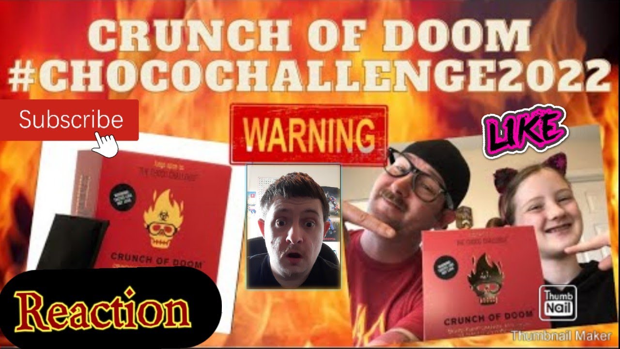 Reaction To 11 Year Old Daughter Takes On The Crunch Of Doom Choco reaction-to-11-year-old-daughter-takes-on-the-crunch-of-doom-choco