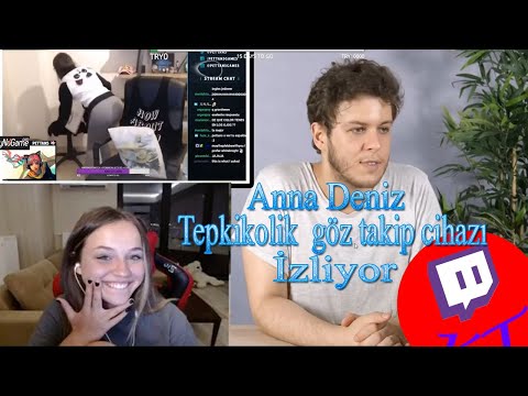 Anna Deniz - Tepkikolik göz takip cihazı izliyor👀