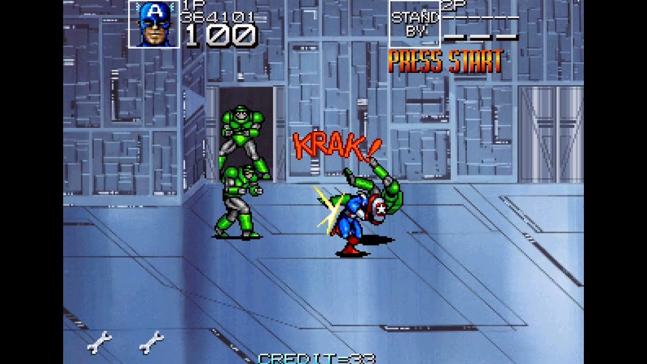 Captain America and the Avengers Arcade Playthrough - YouTube