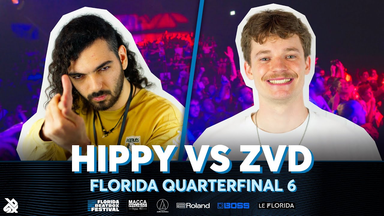 Hippy 🇮🇱 vs ZVD 🇺🇸 | Florida Beatbox Battle 2024 | Quarterfinal 6 - YouTube