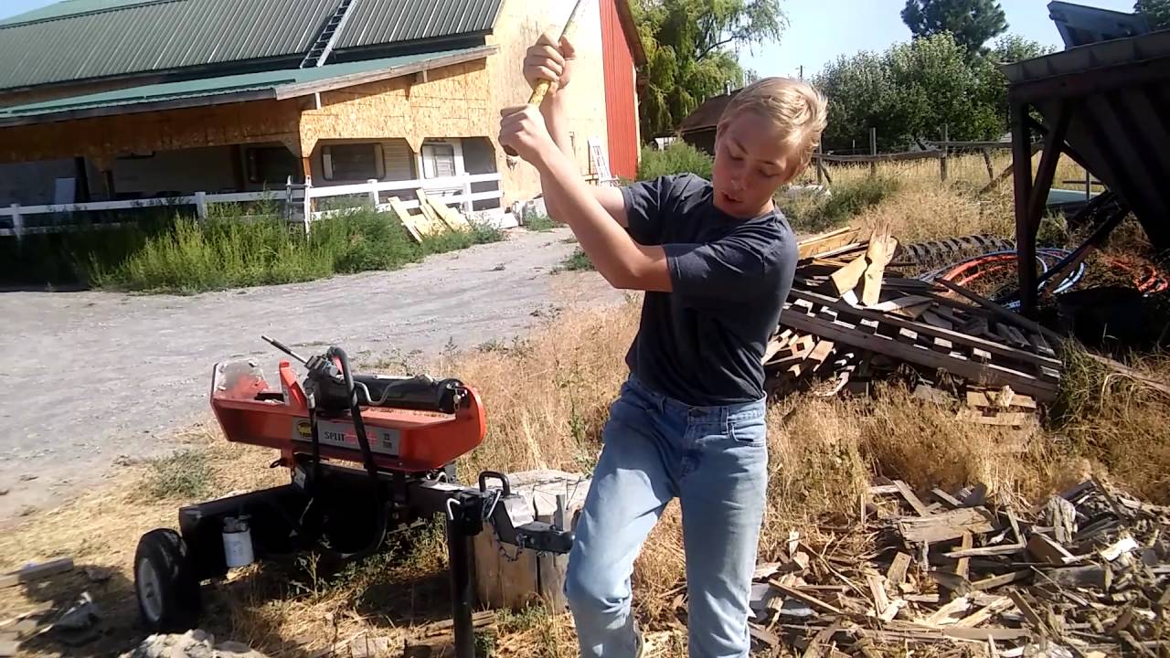 Corbans amazing ax fail - YouTube