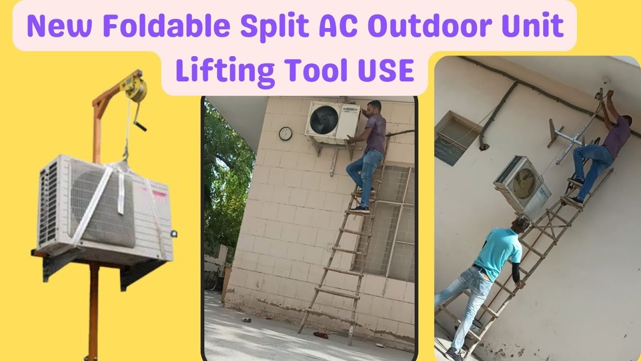New Foldable Ac Outdoor Lifting Tool 🛠️🪛🔧🔨 - YouTube