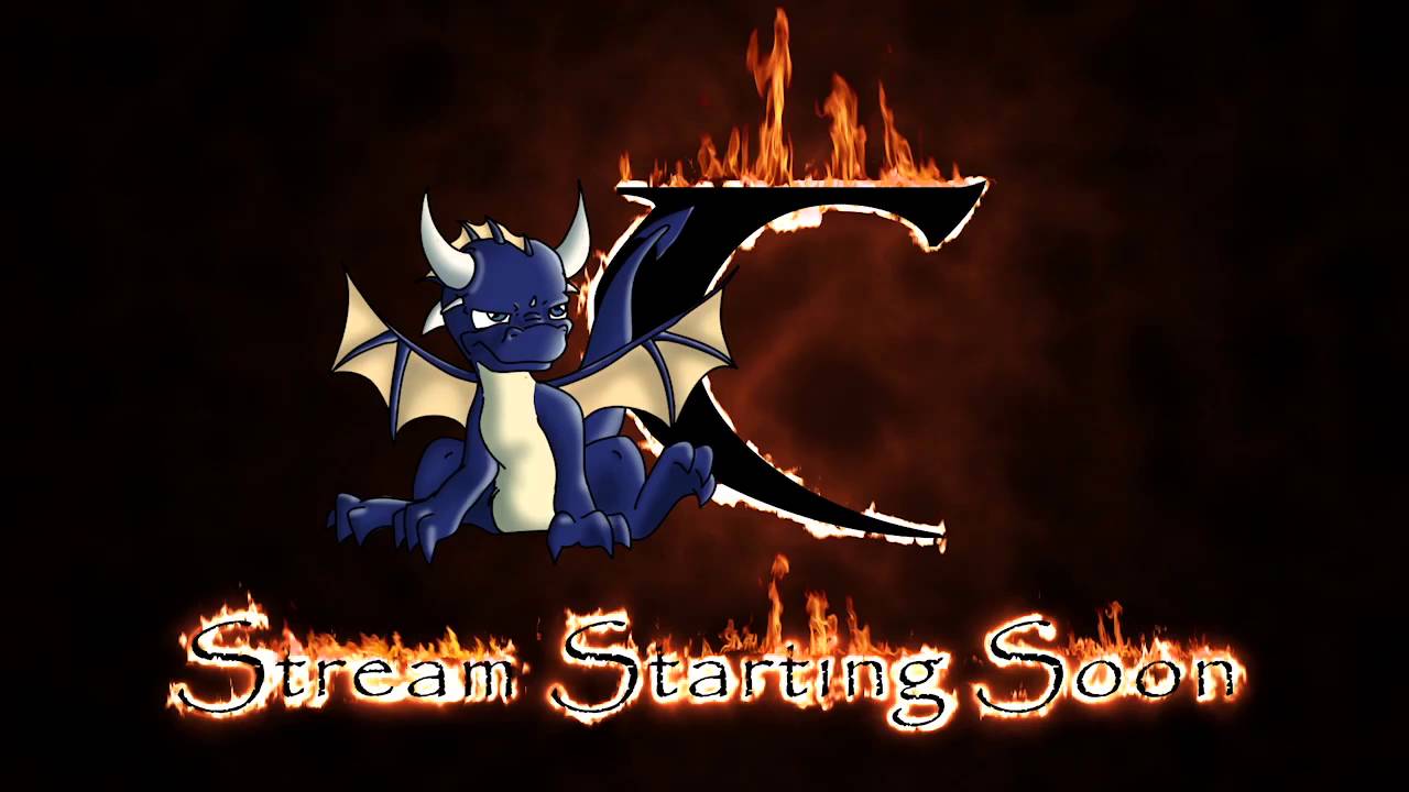 Fire Dragon Stream Starting Soon Twitch Screen - YouTube