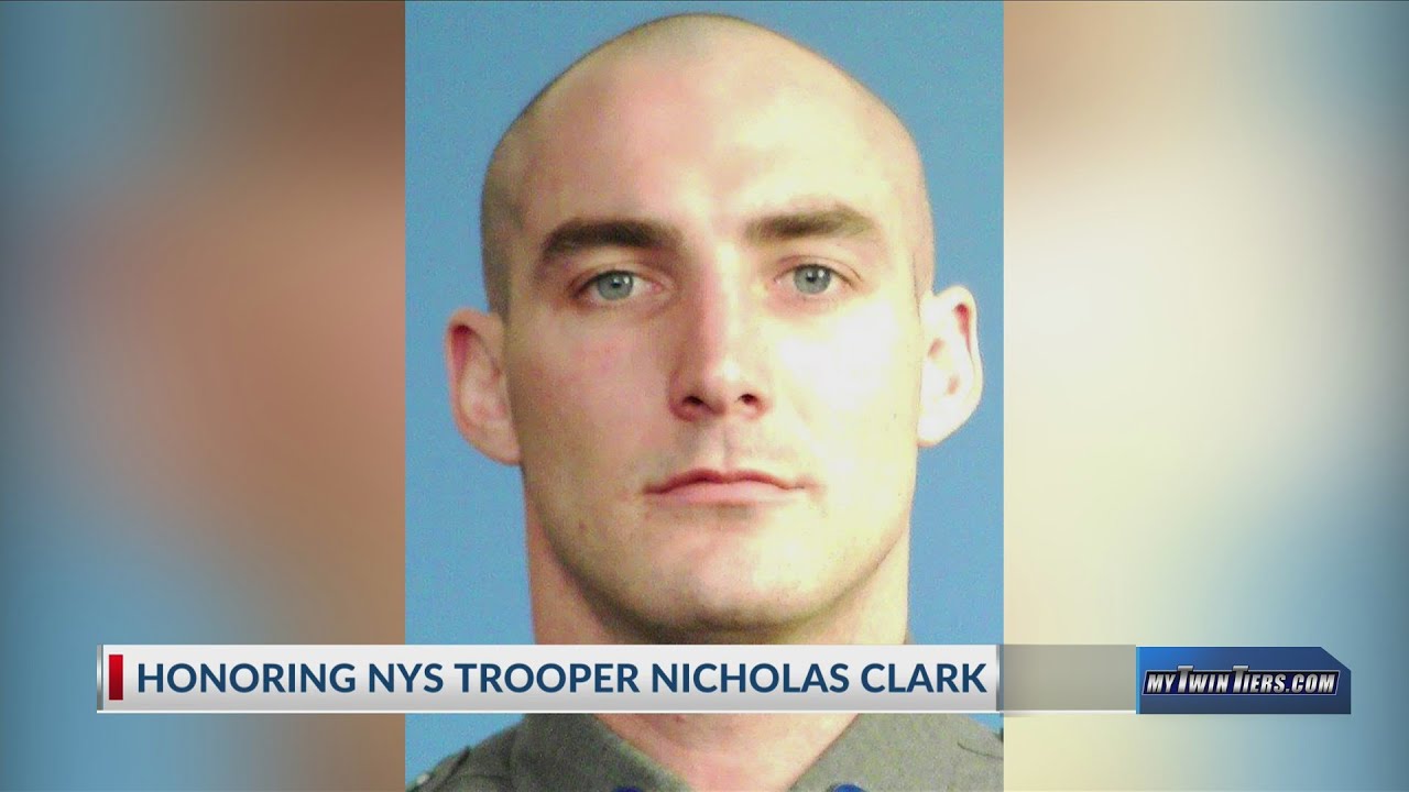Honoring NYS Trooper Nicholas Clark - YouTube