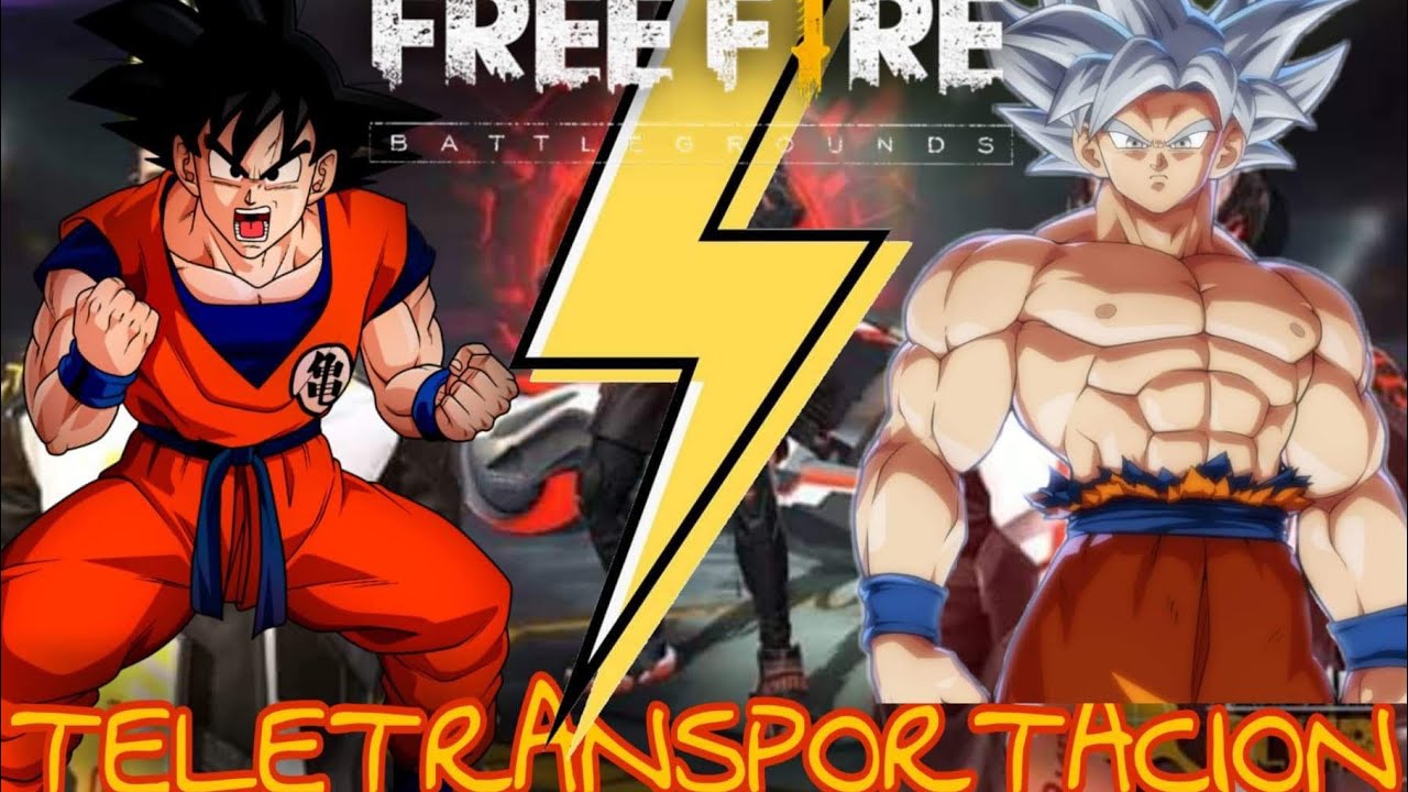 GOKU EN FREE FIRE!!??//HE DOMINADO LA TÉCNICA DE LA TELETRANSPORTASION ...