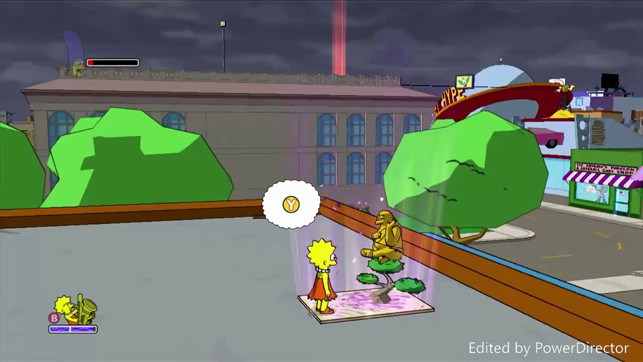 The Simpsons Game Free Roam part 7 - YouTube
