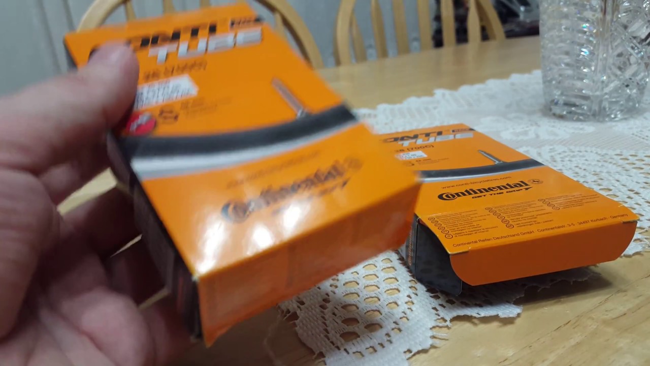 [4K] My Review & Unboxing On Continental 700C Tubes. - YouTube