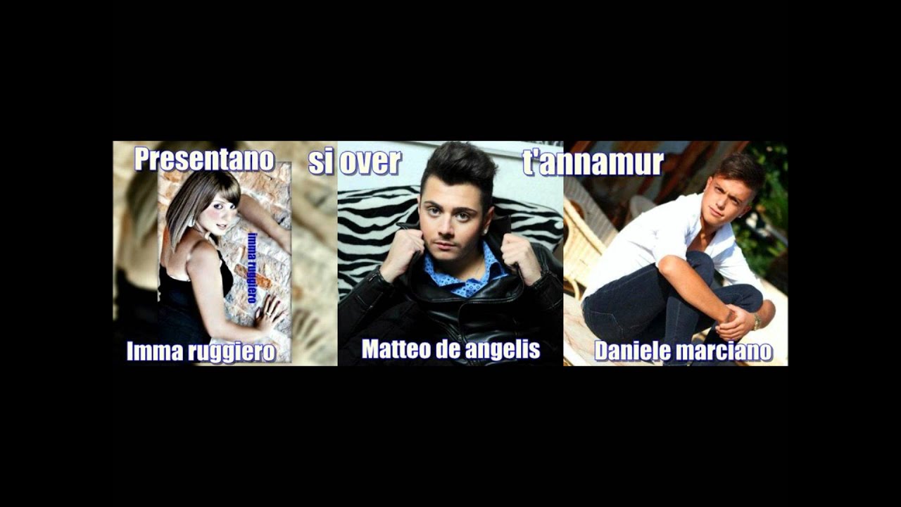 Matteo De Angelis , Imma Ruggiero e Daniele Marciano in " Si over t ...