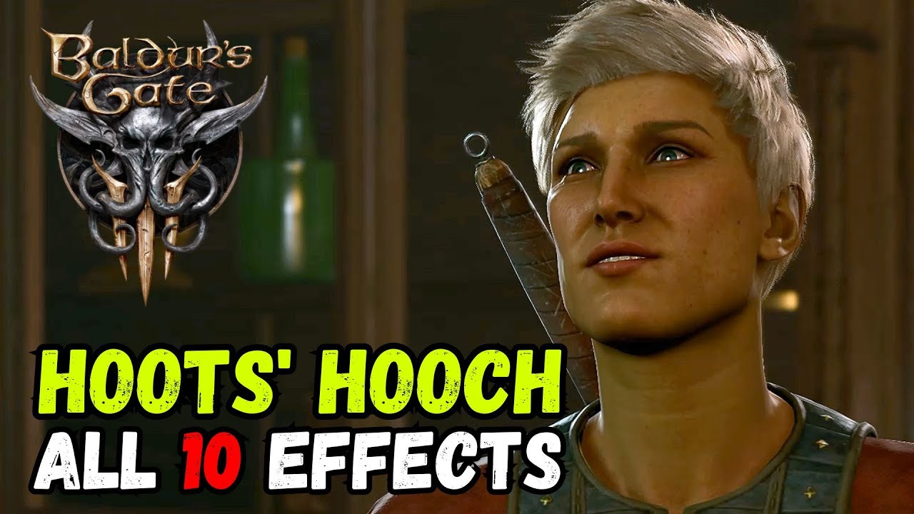 Hoots' Hooch ALL 10 EFFECTS in Baldur's Gate 3 🍺😵‍💫 Patch 8 Gameplay ...