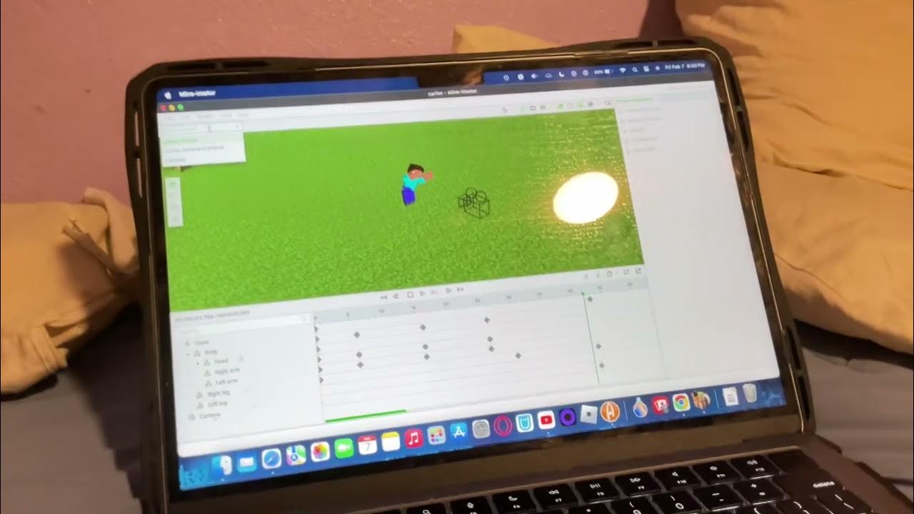 My first 3D animation - YouTube