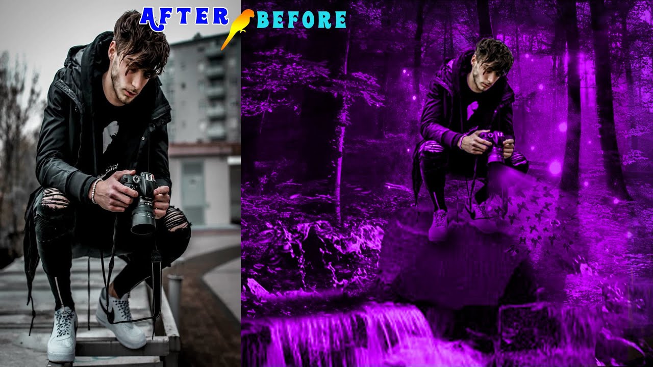 Compositing photoshop Tutoria | how to match subject with background in ...