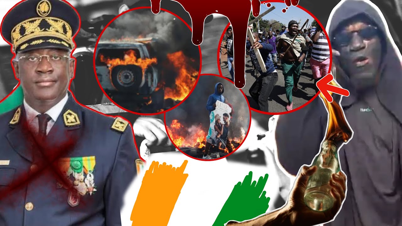🇨🇮🟥 Côte d’Ivoire en Colère : Le Peuple Sort dans la Rue, Le Pays ...