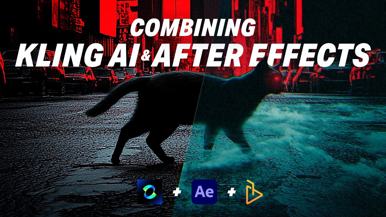 How to Combine Kling AI After Effects & AEJuice Assets to Finalize AI ...