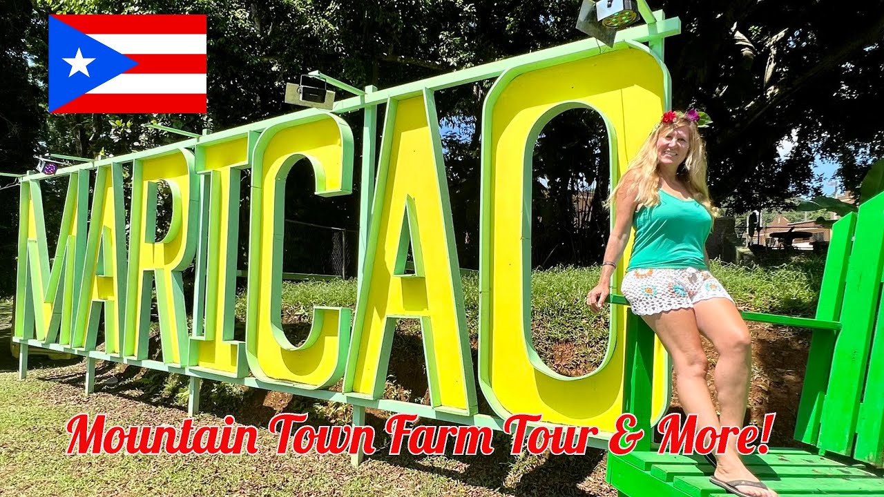 Smallest Town on Puerto Rico's Big Island: Maricao! Montoso Gardens ...