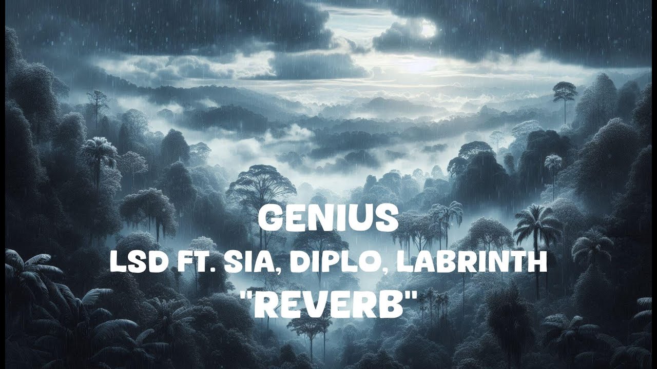 LSD - Genius ft. Sia, Diplo, Labrinth (Reverb Lyrics) - YouTube
