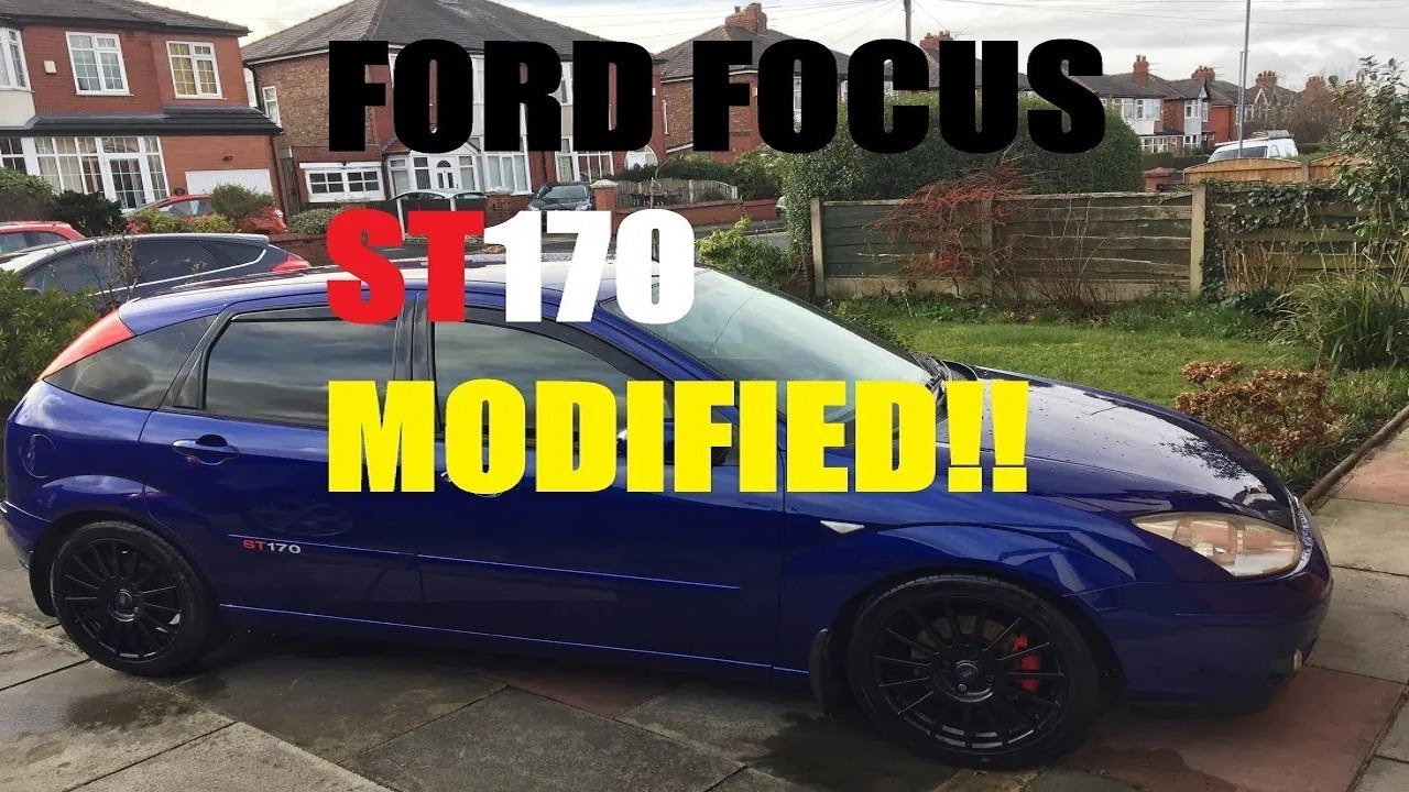 ford focus ST170 (Modified approx 180bhp revs clips!!) - YouTube