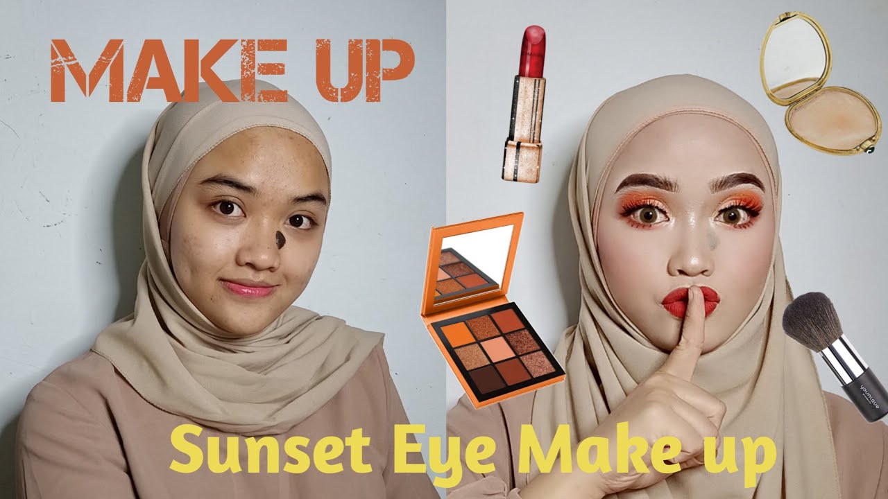 TUTORIAL Sunset Eye Make-up Look | Bikin PANGLING! - YouTube