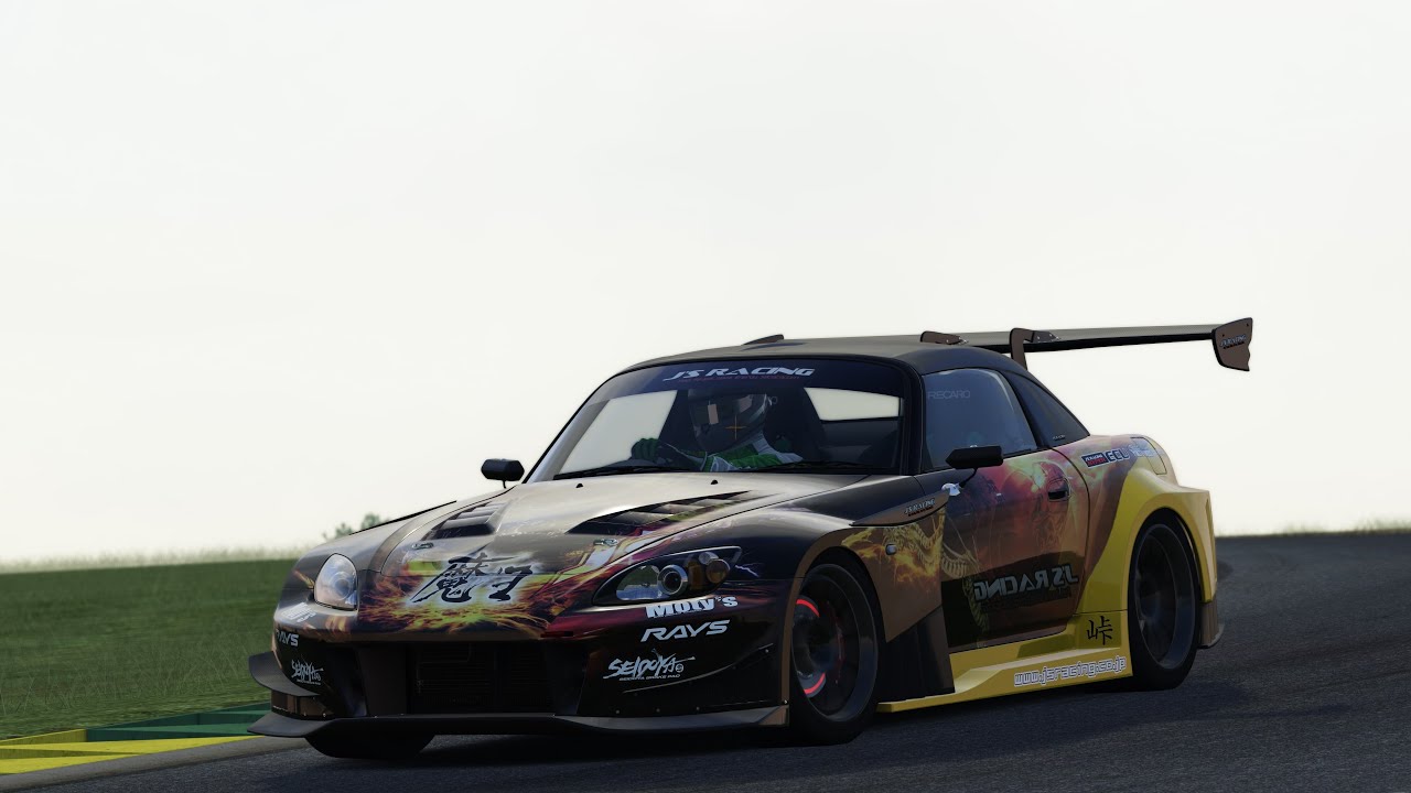 Assetto corsa J's Racing Honda S2000 maou SpecVirginia - YouTube