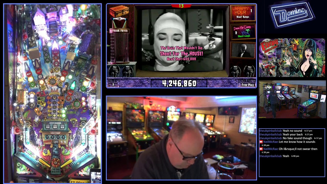 DOMINO Pinball - Stern's Elvira House of Horrors - 0.92 - Gappa Angry ...