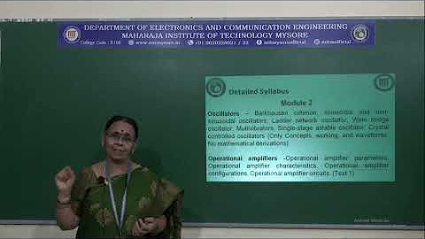 Introduction to Electronics and Communication Engineering BESCK104C/204C - YouTube