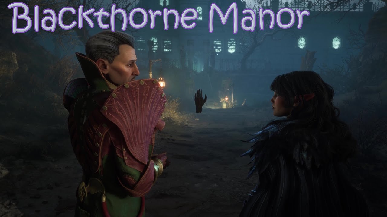 Dragon Age: The Veilguard - Searching Blackthorne manor with Emmrich [Antivan Crow-Elf] - YouTube