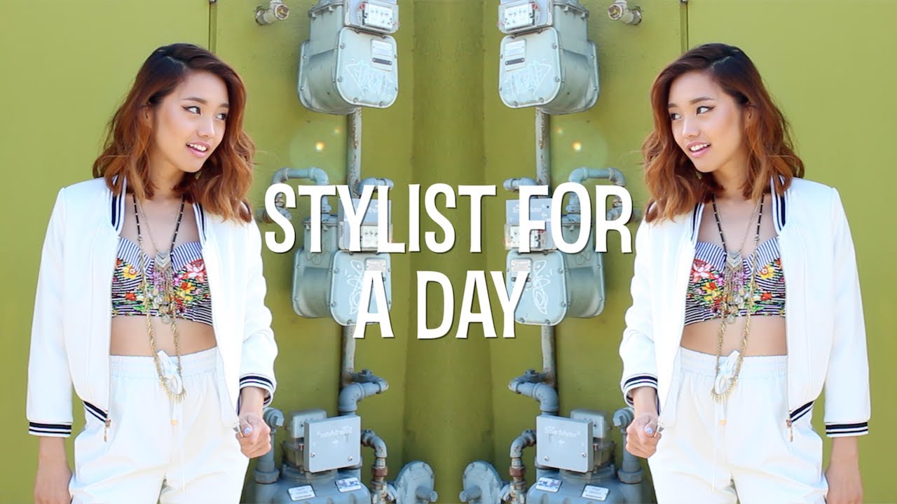 Stylist For A Day: 4 Outfits - YouTube