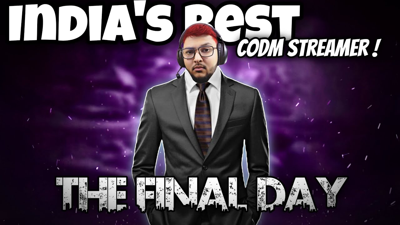 India's Best CODM Streamer is Live! The Final Day before 24hrs ...