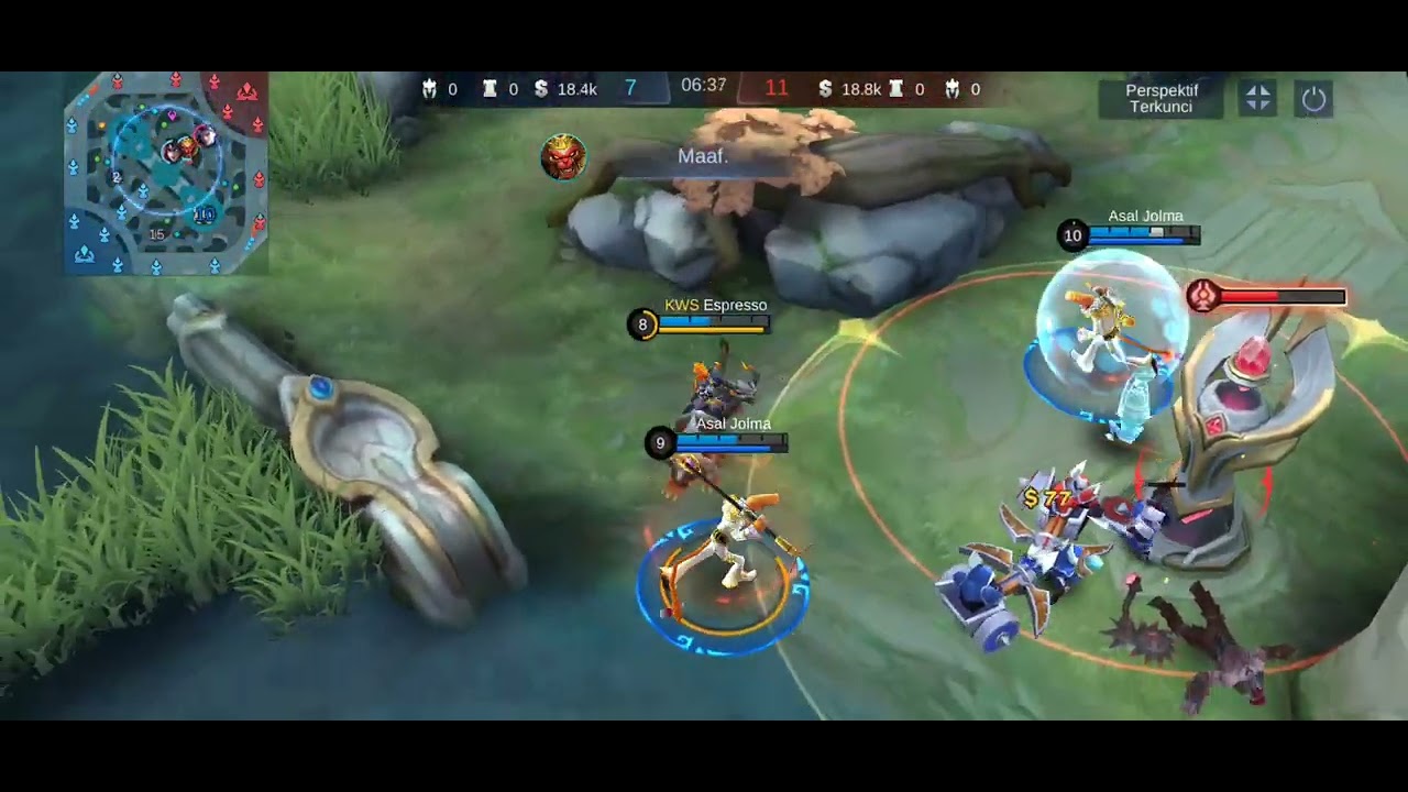 SAVAGE pertama di tier Honor | Solo Ranked MLBB - YouTube