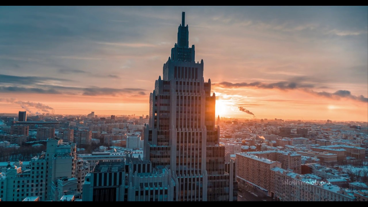 МОСКВА ЗИМОЙ 4k, Moscow Winter, 冬天的莫斯科 - YouTube