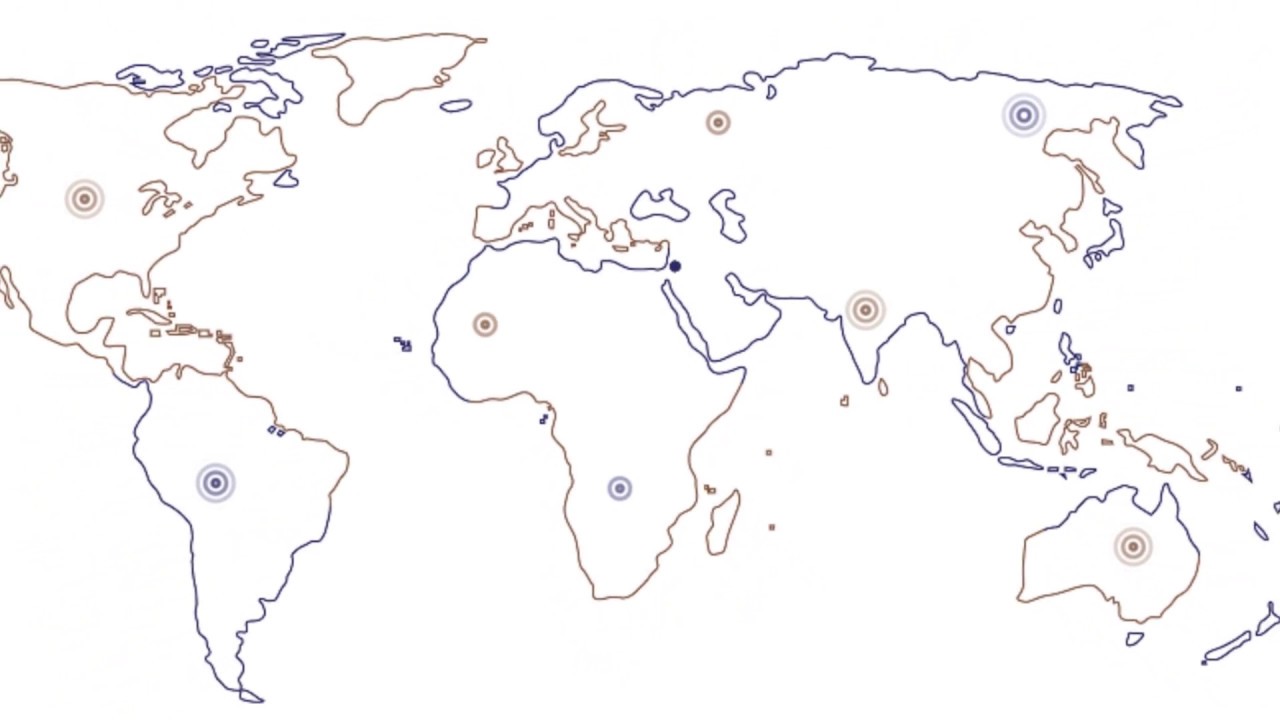 Draw an animated travel line on map With Arrow Animation In After ...