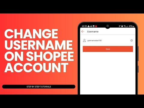 How To Change Username On Shopee Account - YouTube