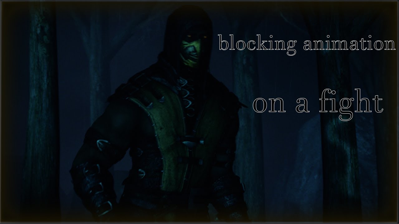 -test to fight on a blocking animation- - YouTube