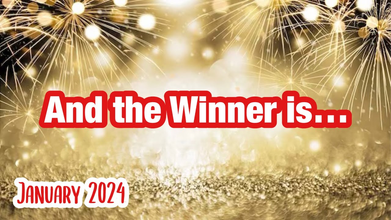 New Year’s Hidden Giveaway WINNER | January 2024 - YouTube