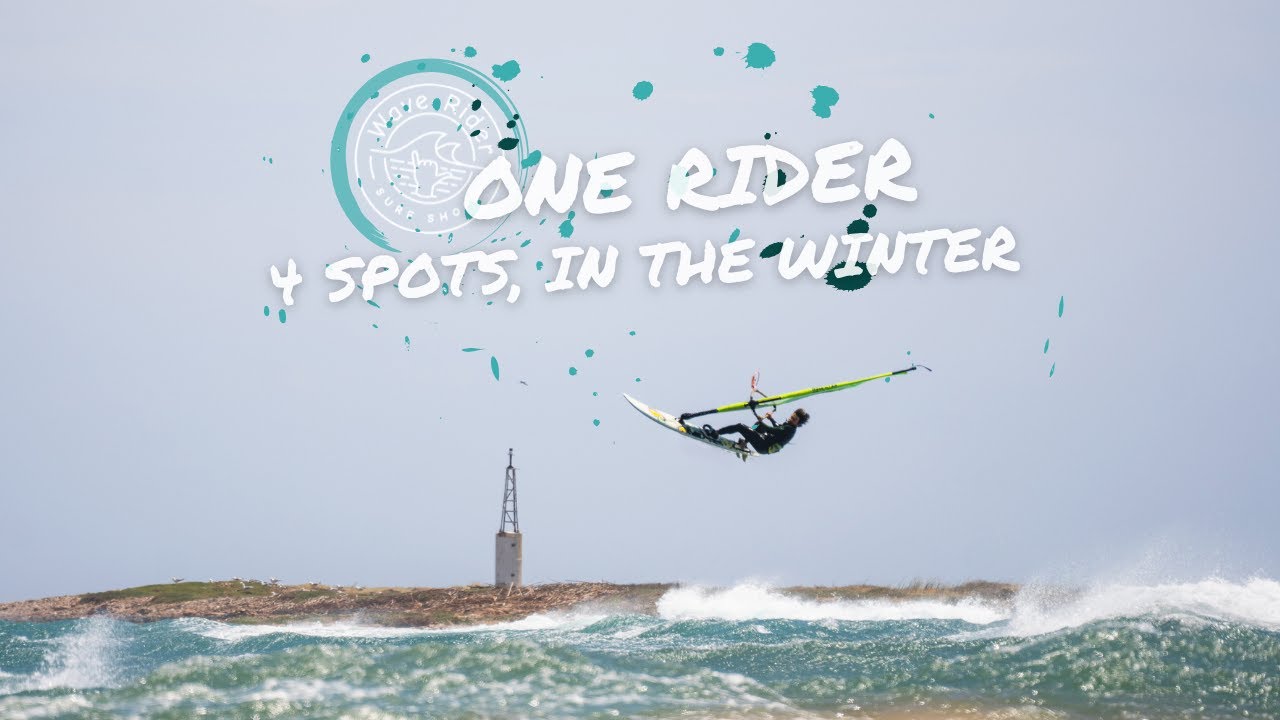 One rider, 4 Spots, in the winter (Wave-rider Surf Shop) - YouTube