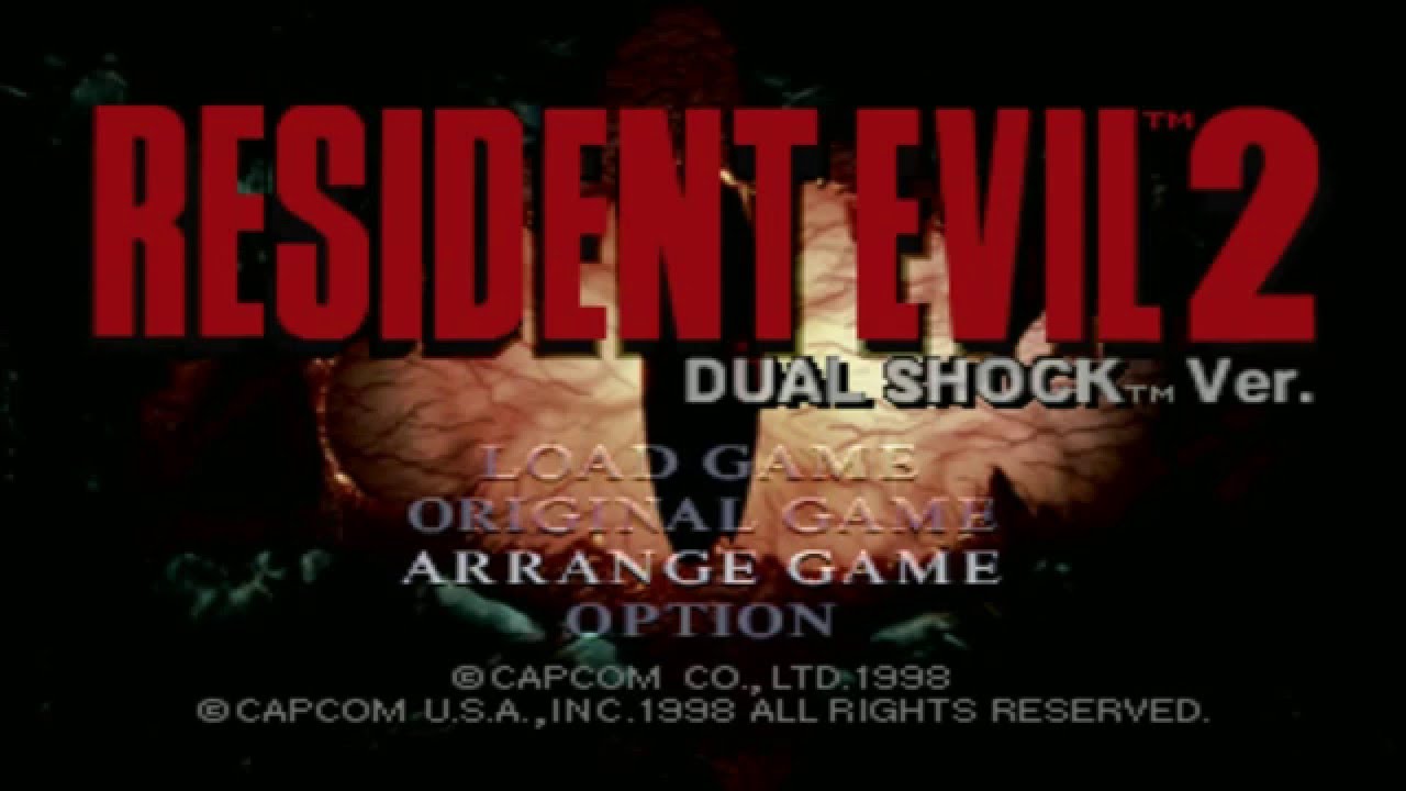 [PSX] Resident Evil 2 DS Version Leon A Part 1 [PG] - YouTube